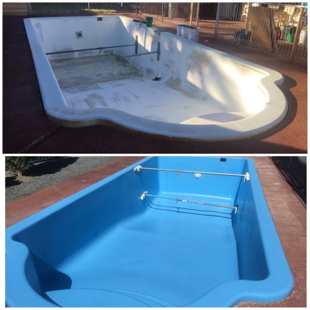 I have Black spots, Bubbles & Osmosis in my Fibreglass swimming pool!